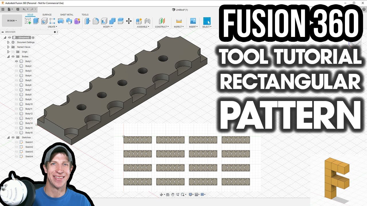 Using The Thicken Tool In Autodesk Fusion 360 To Create Solids From